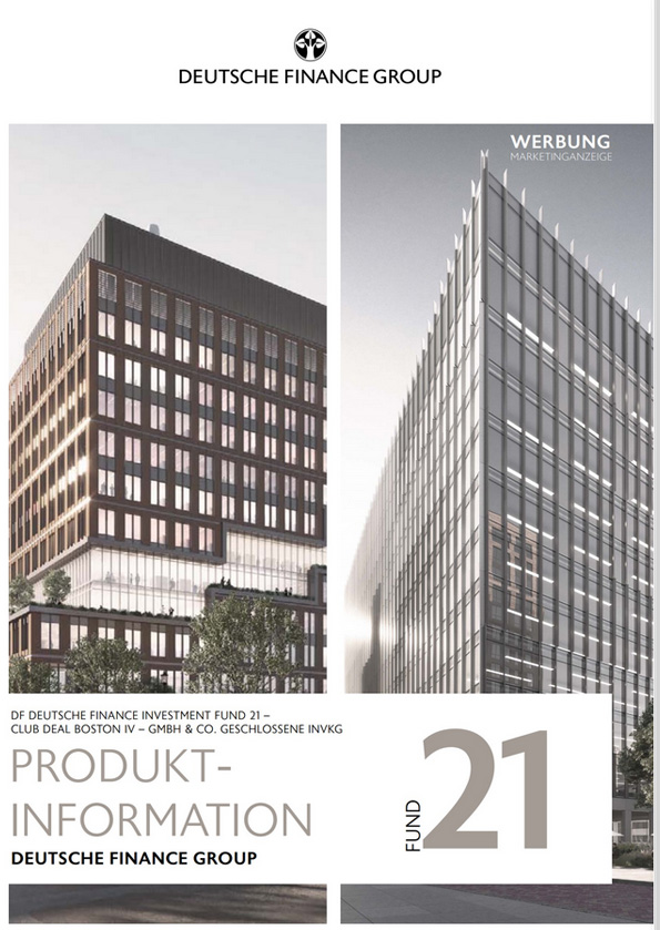 DF Investment Fund 21 – Club Deal Boston IV - Tauber Kapital Management